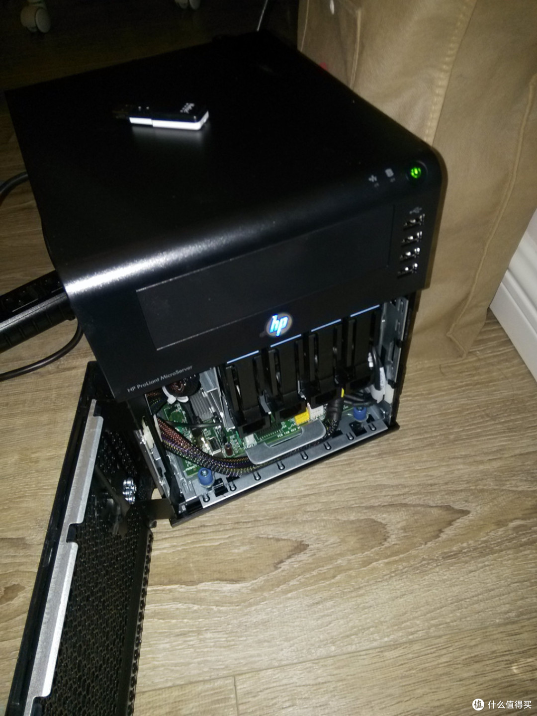HP ProLiant MicroServer N54L 2000元不到打造自己的NAS4盘位家庭娱乐中心_服务器_什么值得买