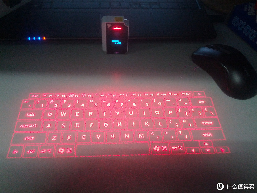 Brookstone Virtual Keyboard 蓝牙投影虚拟键盘_键盘_什么值得买