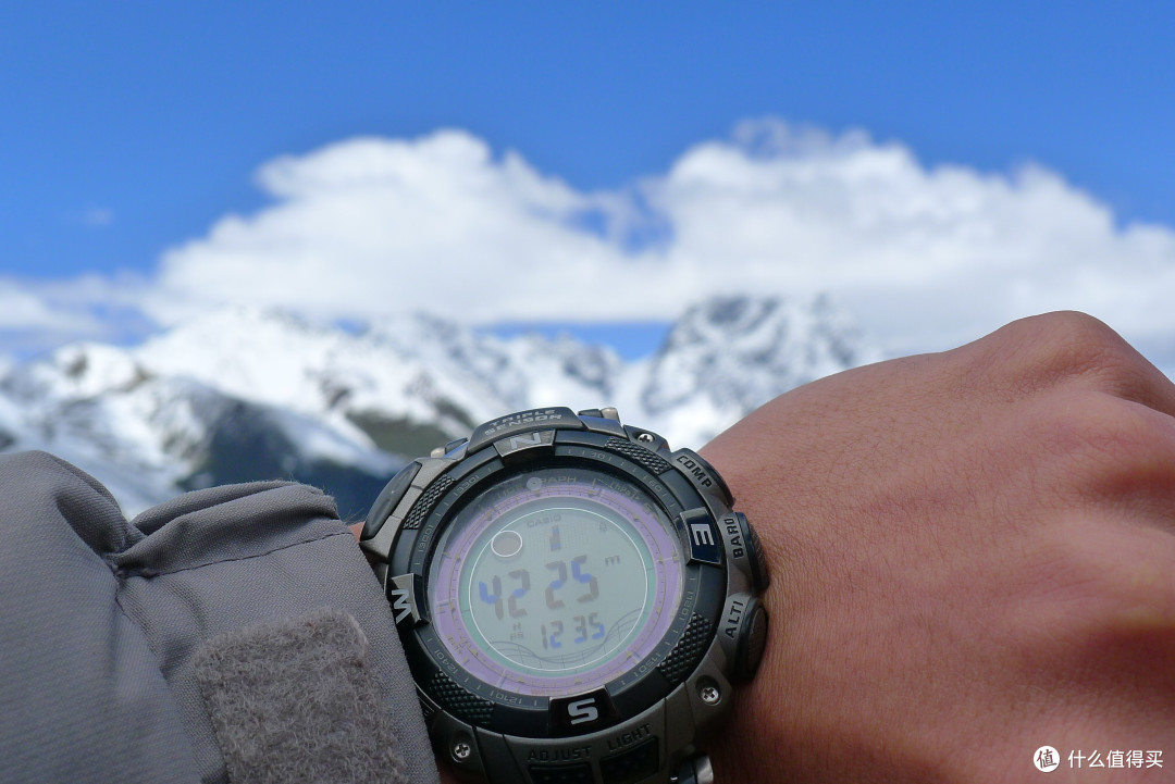 经典从不迟到：CASIO 卡西欧 PRG-130T-7VDR 男款登山表_男款石英表_什么值得买