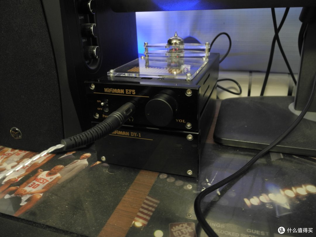 HiFiMAN 头领科技 HE-500 头戴式耳机、EF5耳机功率放大器_耳塞式耳机_什么值得买