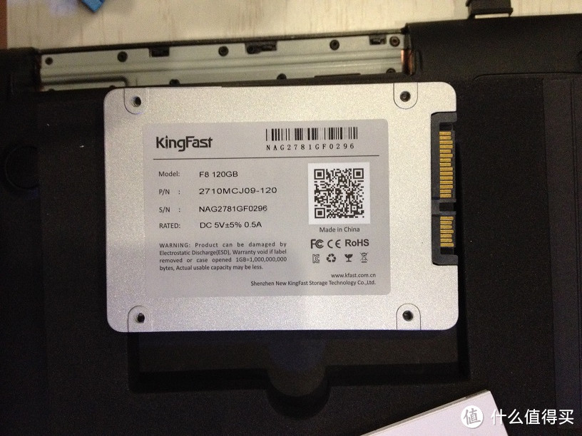 KingFast 金速 SSD固态硬盘 F6 128GB SATA3_固态硬盘_什么值得买