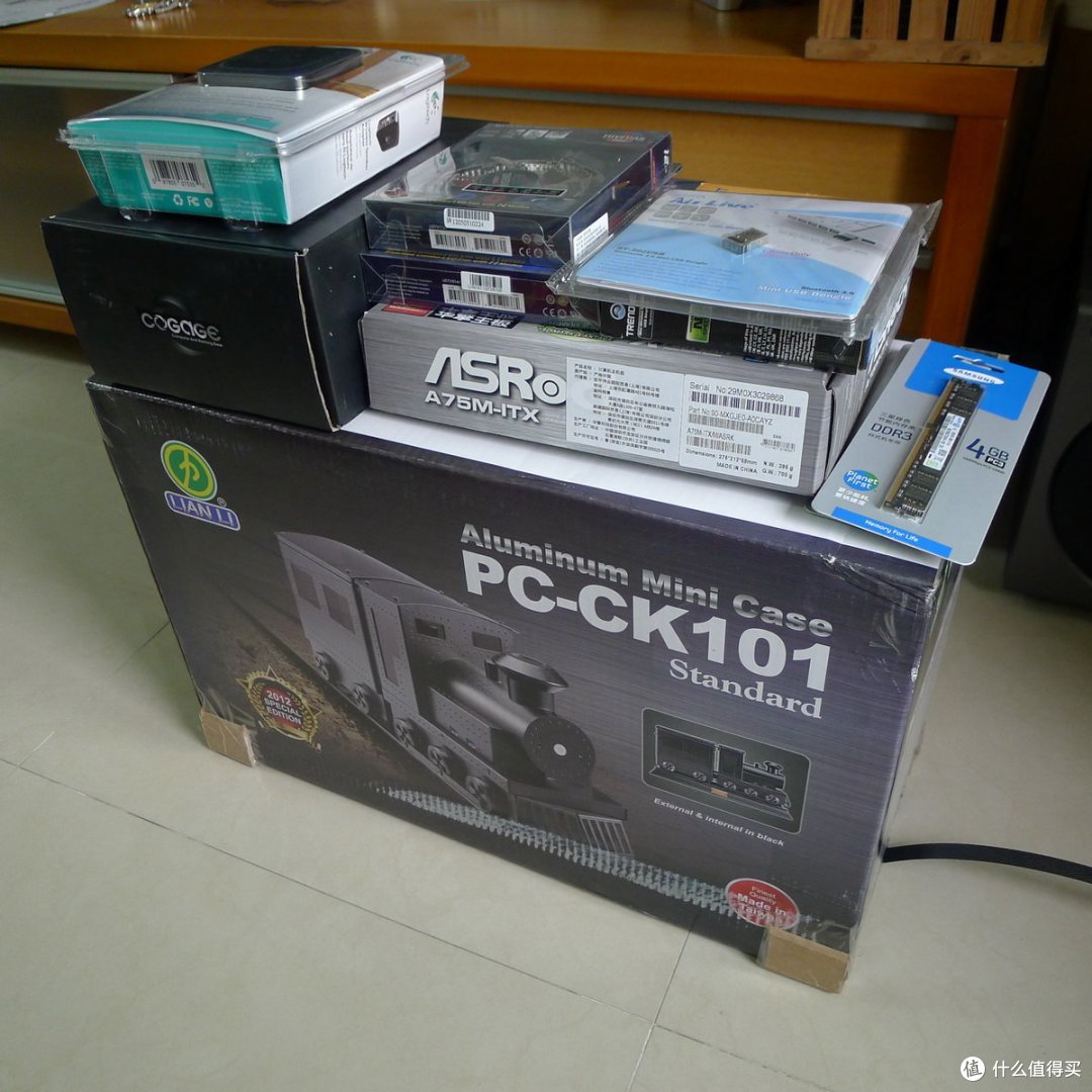 一个小火车的梦之联力CK101 机箱_电脑整机_什么值得买
