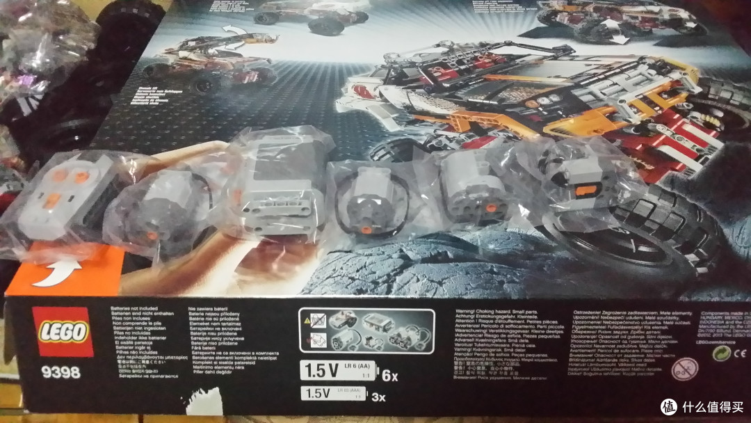 LEGO 乐高 入坑之12年科技旗舰 9398 4x4 Crawler 遥控四驱越野车_拼插积木_什么值得买