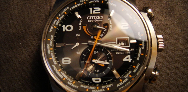 重型金属：Citizen 西铁城 Eco Drive AT9010-52E 男款光动能腕表_男款石英表_什么值得买