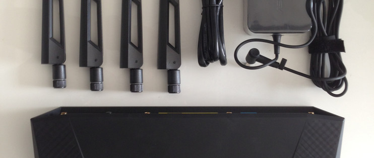 ASUS 华硕 RT-AC87U Wireless-AC2400 Dual Band Gigabit 旗舰路由器_路由器_什么值得买