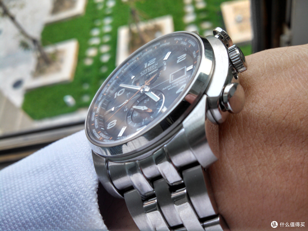 CITIZEN 西铁城 Eco-Drive AT9010-52E 男款光动能腕表的校时以及放毒_男款石英表_什么值得买