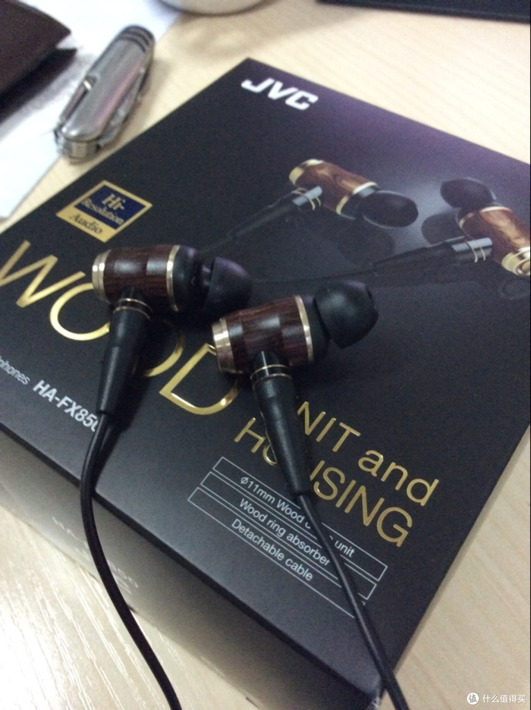 来自地外科技的礼物：JVC 杰伟世 WOOD HA-FX850 入耳式耳机_耳塞式耳机_什么值得买