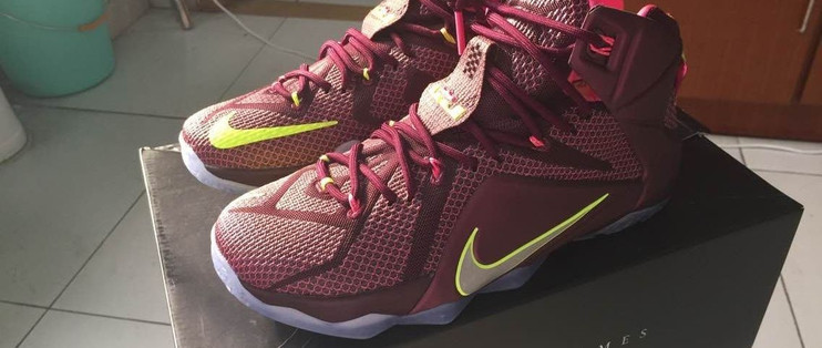皇帝的新装：NIKE 耐克 LEBRON 12 EP pink 篮球鞋_篮球鞋_什么值得买