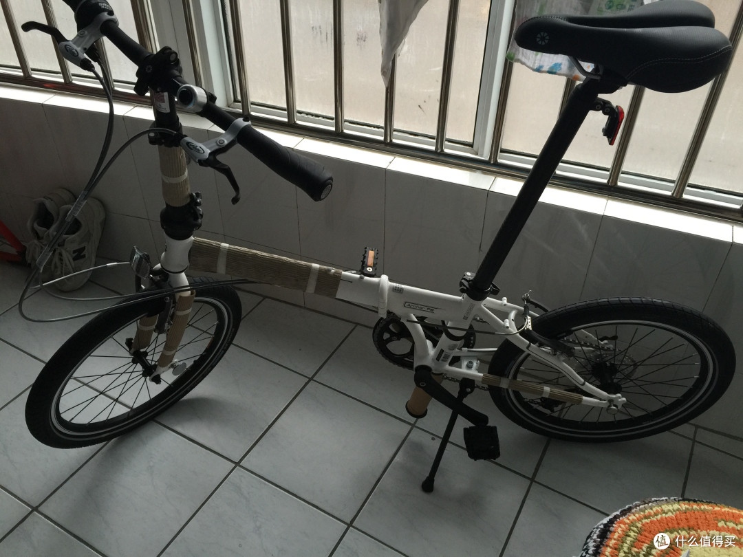 晒晒刚入手的dahon 大行 P8 折叠自行车_折叠车_什么值得买