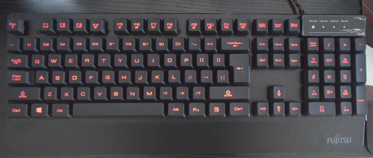 FUJITSU 富士通 KH800 键盘开箱_键盘_什么值得买