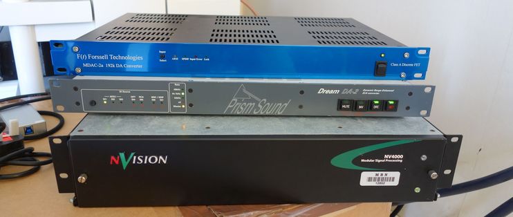 Prism Sound Dream DA2 & Nvisin NV4000 高端解码器_专业音频_什么值得买