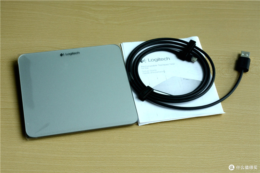 Logitech 罗技 T651蓝牙触摸板开箱_触控板_什么值得买