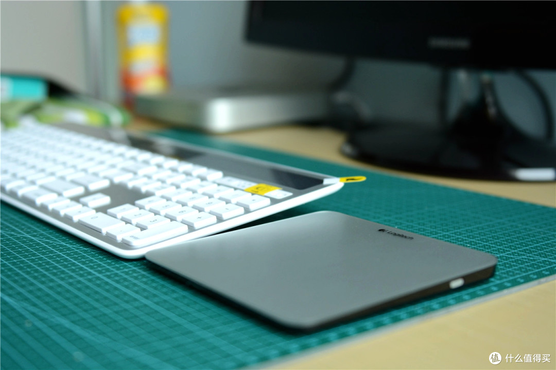Logitech 罗技 T651蓝牙触摸板开箱_触控板_什么值得买