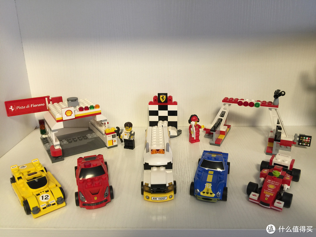 壳牌石油 LEGO 乐高 法拉利车模 第二季_拼插积木_什么值得买