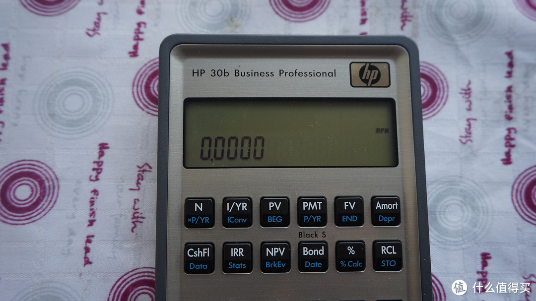 HP 惠普 30B NW238AA 金融计算器 开箱_计算器_什么值得买