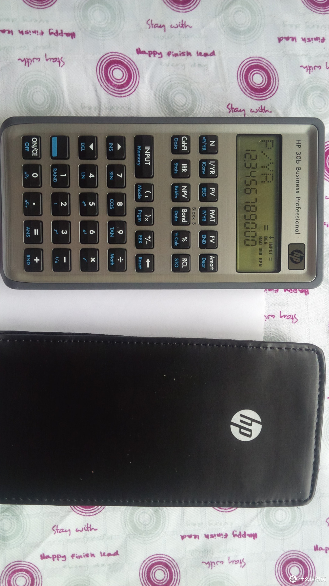 HP 惠普 30B NW238AA 金融计算器 开箱_计算器_什么值得买