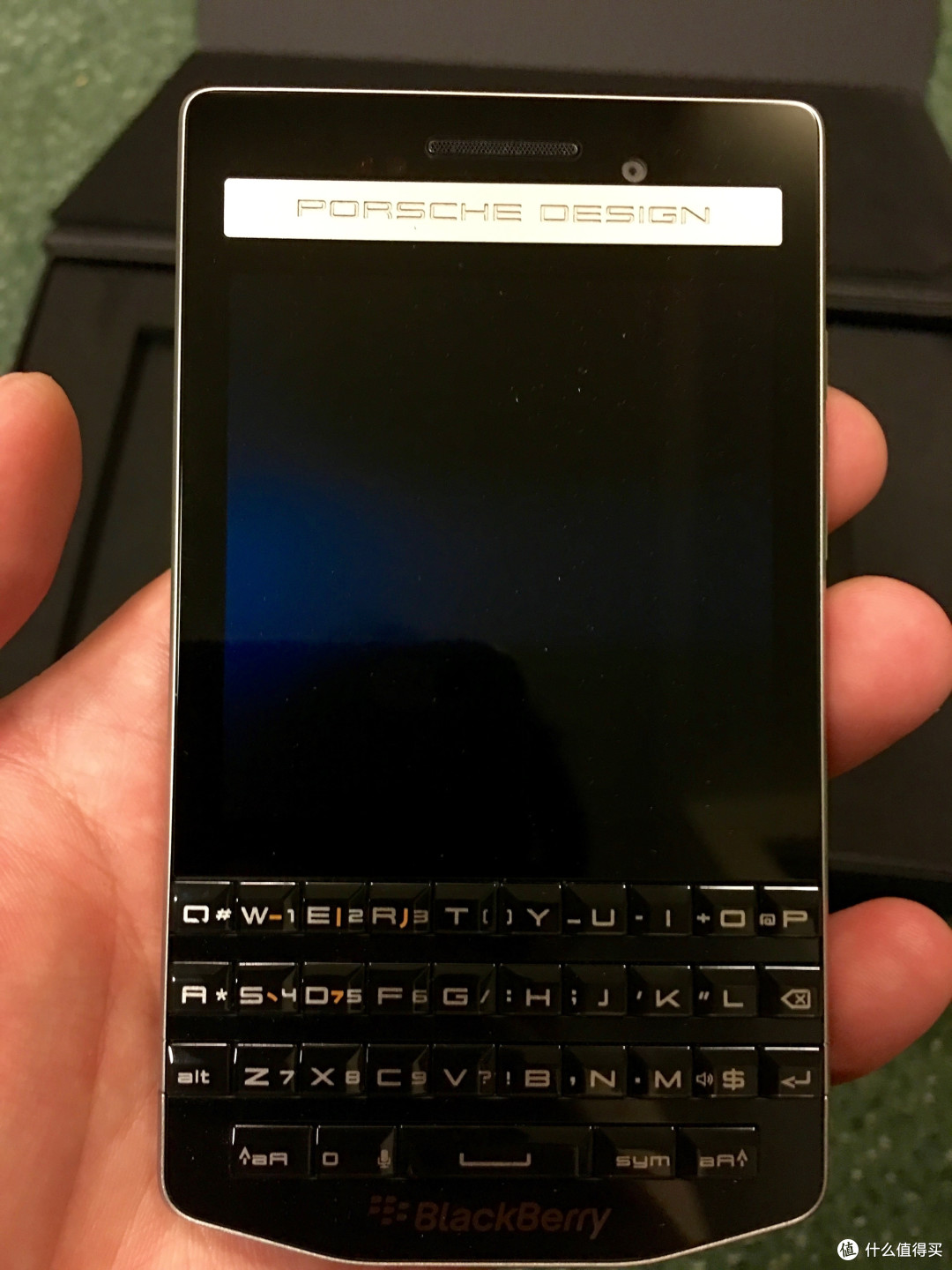 为信仰充值--Porsche Design黑莓P9983开箱_安卓手机_什么值得买