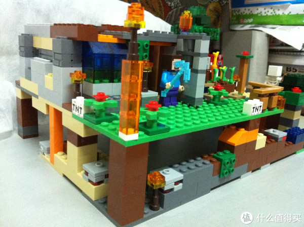 Lego 乐高 Minecraft 我的世界 21116 到手拼装鉴赏__什么值得买