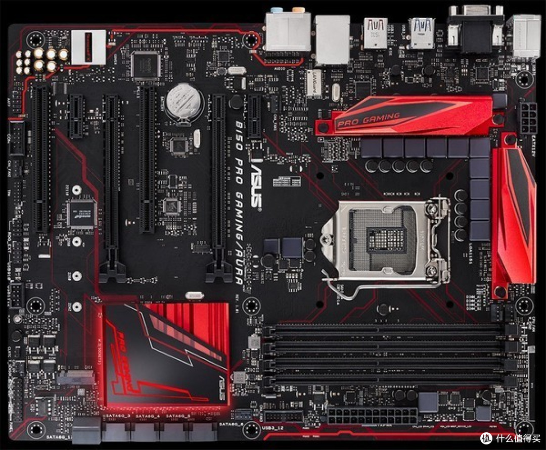 可挑战H170：ASUS 华硕 发布 B150 Pro Gaming/Aura 主板_主板_什么值得买