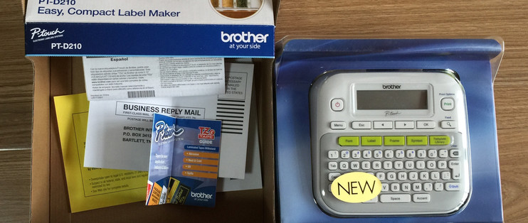 Brother P-Touch PT-D210标签打印机 美亚版_标签打印机_什么值得买
