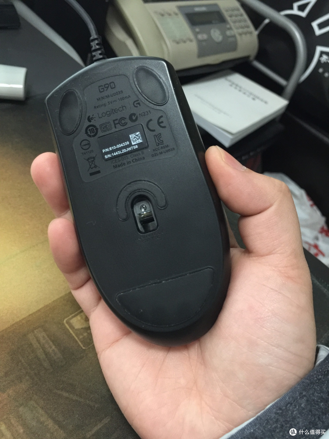 Logitech 罗技 G90 光电游戏鼠标使用评测_鼠标_什么值得买