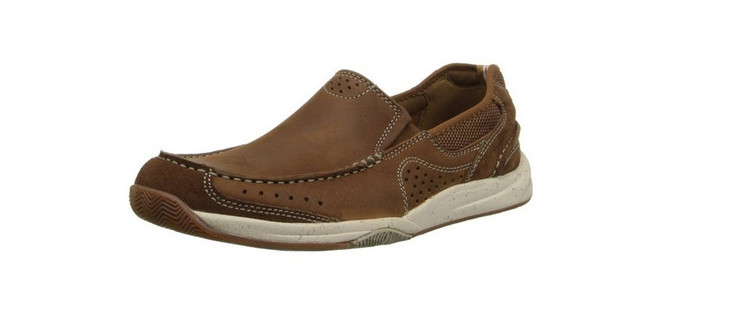Clarks Men's Allston Free Slip-On Loafer 男鞋_男鞋_什么值得买