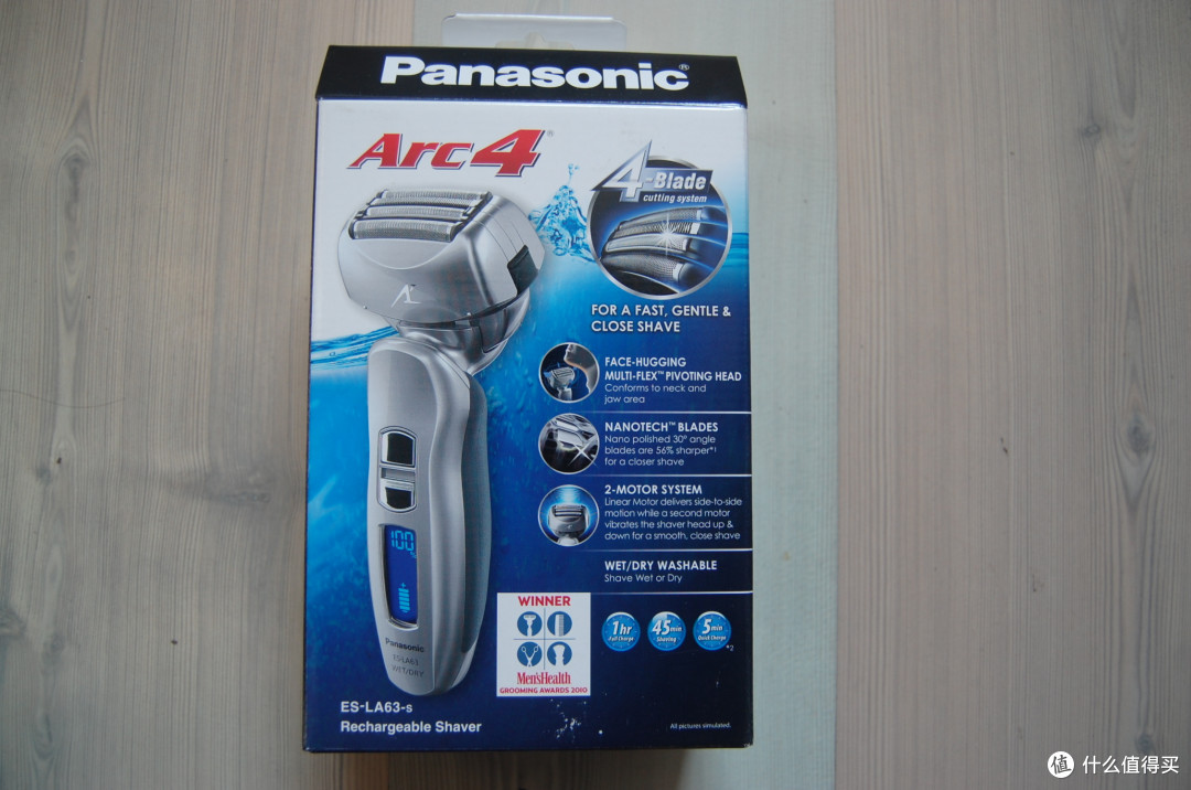 Panasonic ES-LA63 Rechargeable Shaver Arc4_电动剃须刀_什么值得买