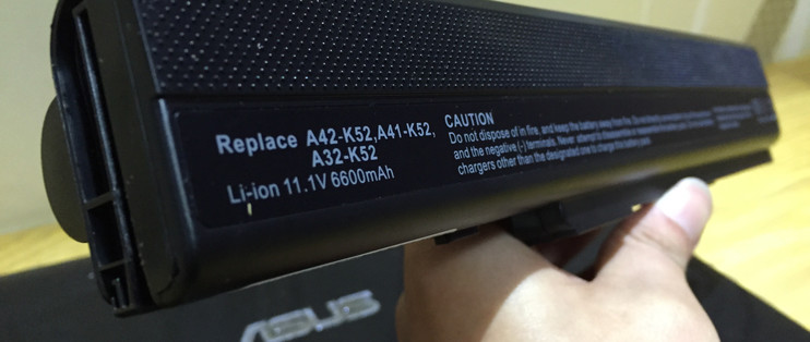 满血复活——给 华硕 K42JV 笔记本 换新电池_电池_什么值得买