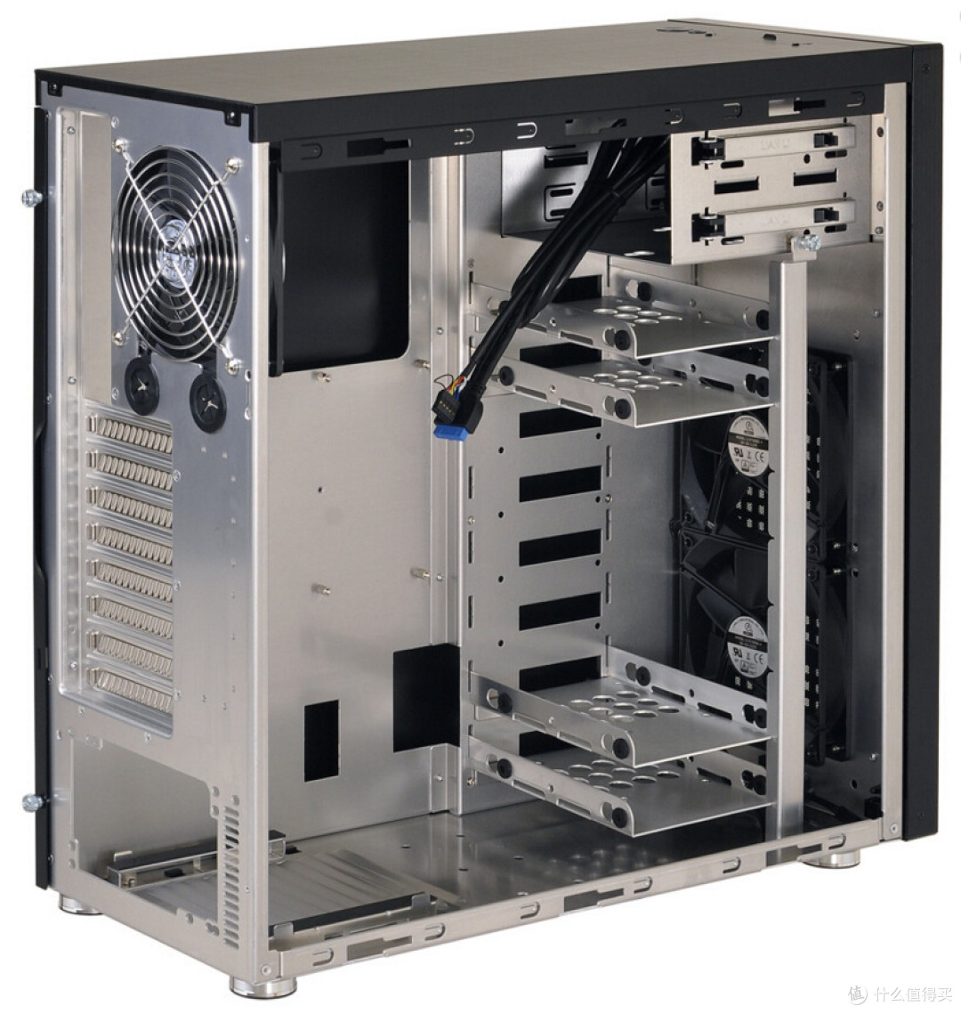 老派铝箱：LIANLI 联力 推出 PC-7N ATX全铝机箱99美元_机箱_什么值得买