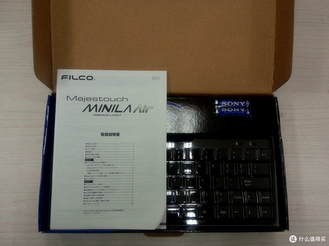 Filco minila air 青轴67键：外观晒单，选择建议与键位感受_键盘_什么值得买