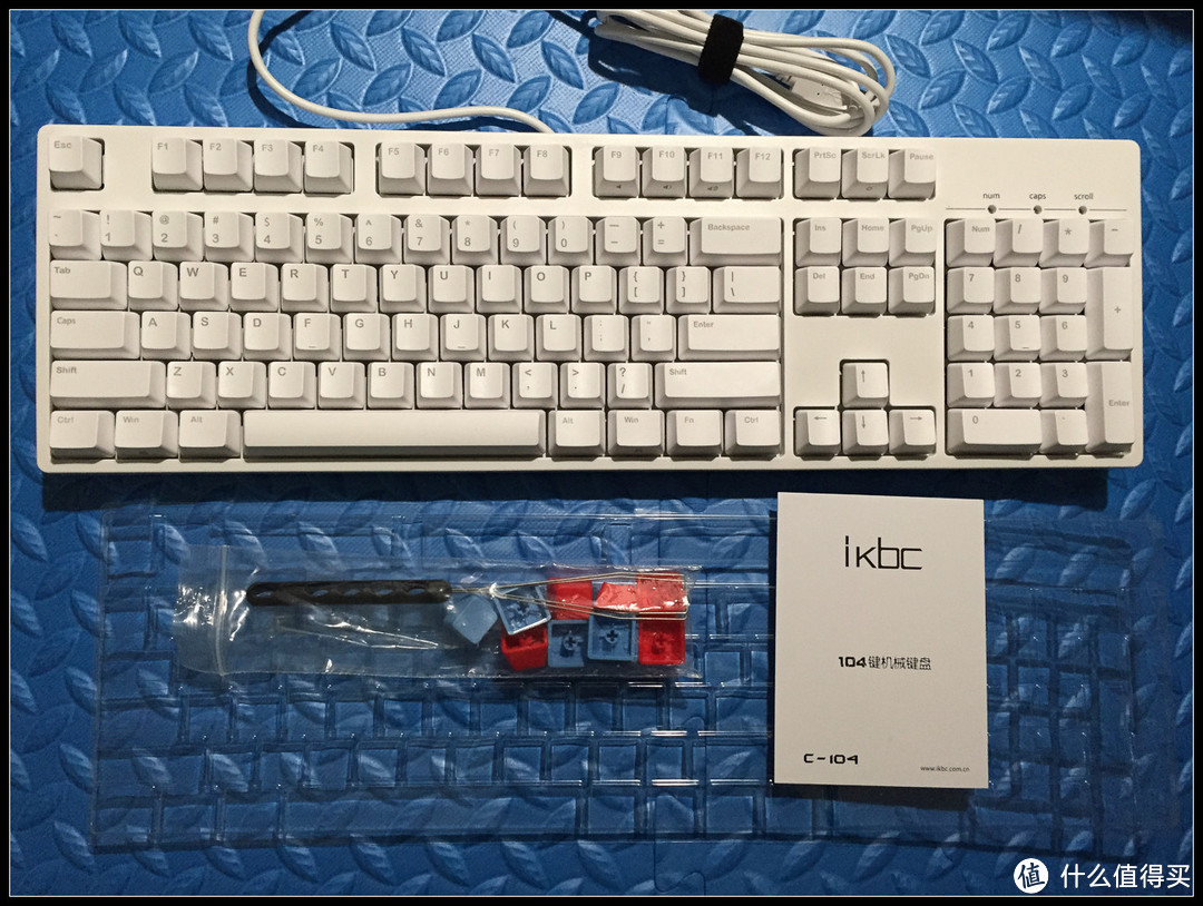 品质依旧——IKBC C104机械键盘评测对比_键盘_什么值得买