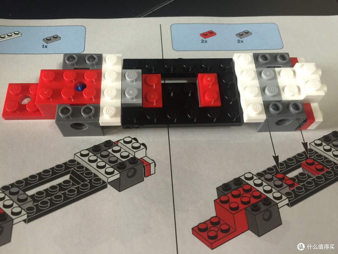 #本站首晒# LEGO 乐高 75874 赛车系列 雪弗兰科迈罗直线竞速_拼插积木_什么值得买