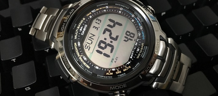 心水了好几年的Casio 卡西欧 PRX-2000T，终于拔草_男款石英表_什么值得买