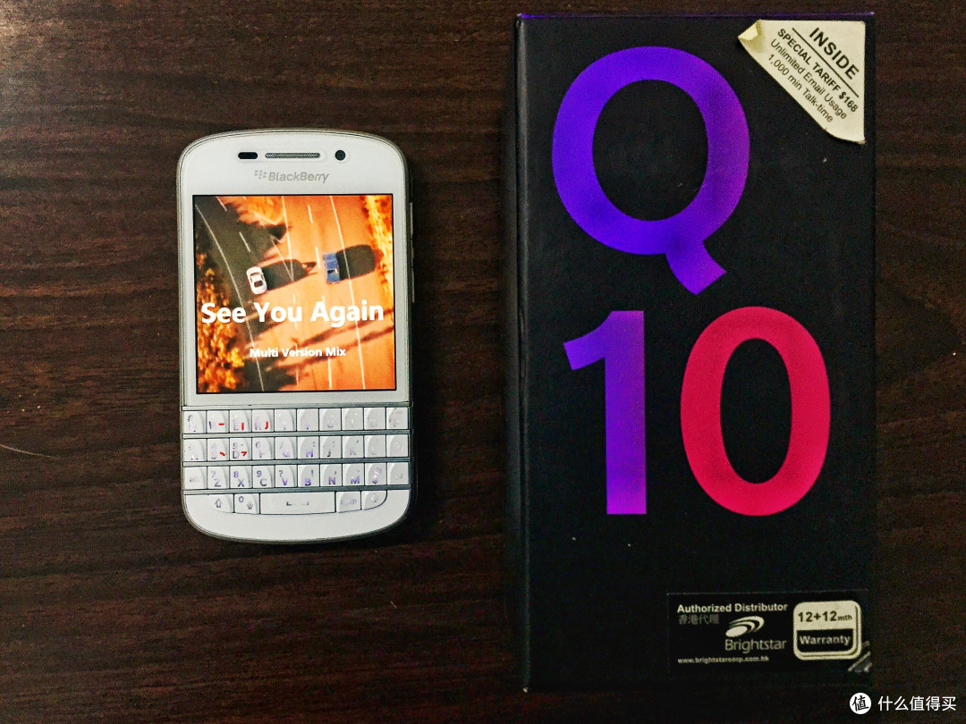 白与黑交错，情与愁纠结：黑莓Q10随评_其他智能手机_什么值得买