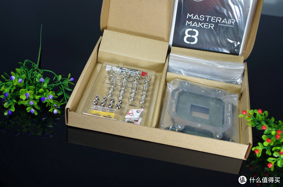 首次尝试开放式放置PC，COOLERMASTER 酷冷至尊 MasterAir Maker 8 3DVC 多平台CPU散热器_CPU散热器_什么值得买