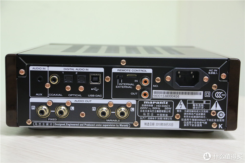 也就听个响——Marantz 马兰士 HD-DAC1 耳放 开箱小晒_耳机放大器_什么值得买