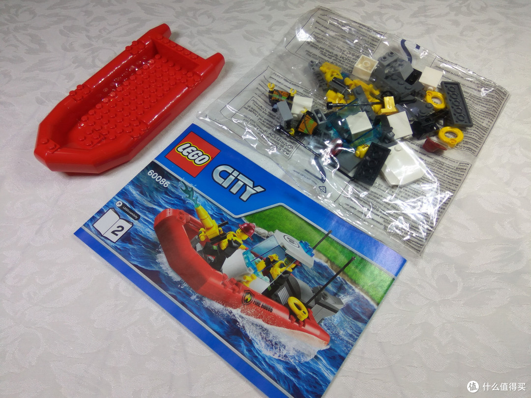 熊孩子上手记 - LEGO 乐高 CITY 城市系列 入门套装 60086 开箱_拼插积木_什么值得买