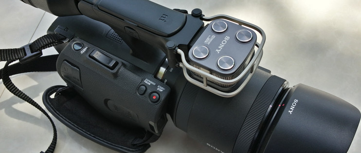 外观秀——SONY 索尼 NEX-VG30E 可换镜头摄录一体机_摄像机_什么值得买