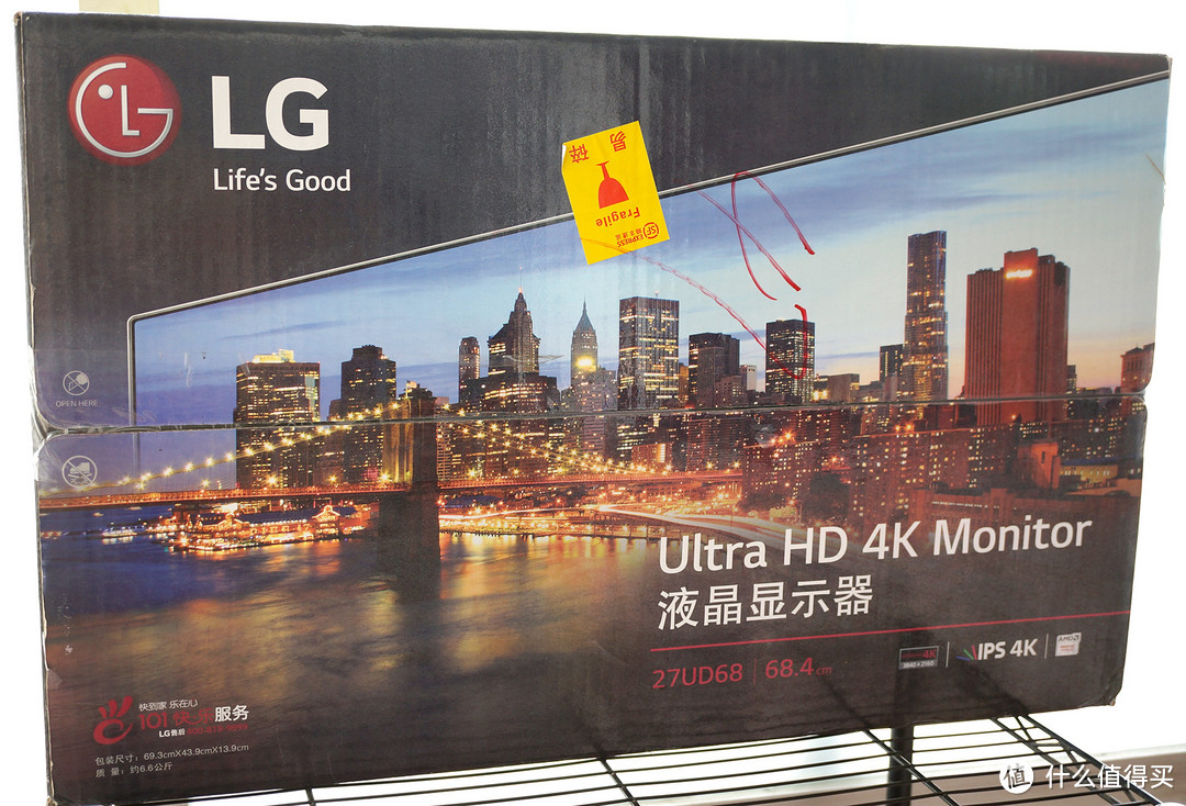 大屏之美——LG 27UD68 超高清4K显示器众测体验报告_显示器_什么值得买