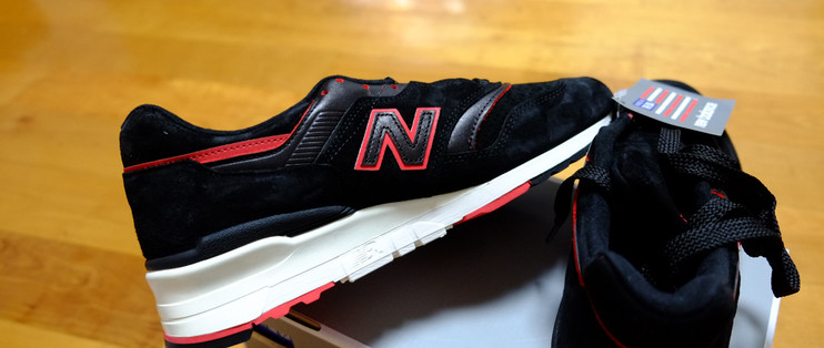 到货最快一次海淘 —— END直邮 new balance NB997 开箱_休闲运动鞋_什么值得买