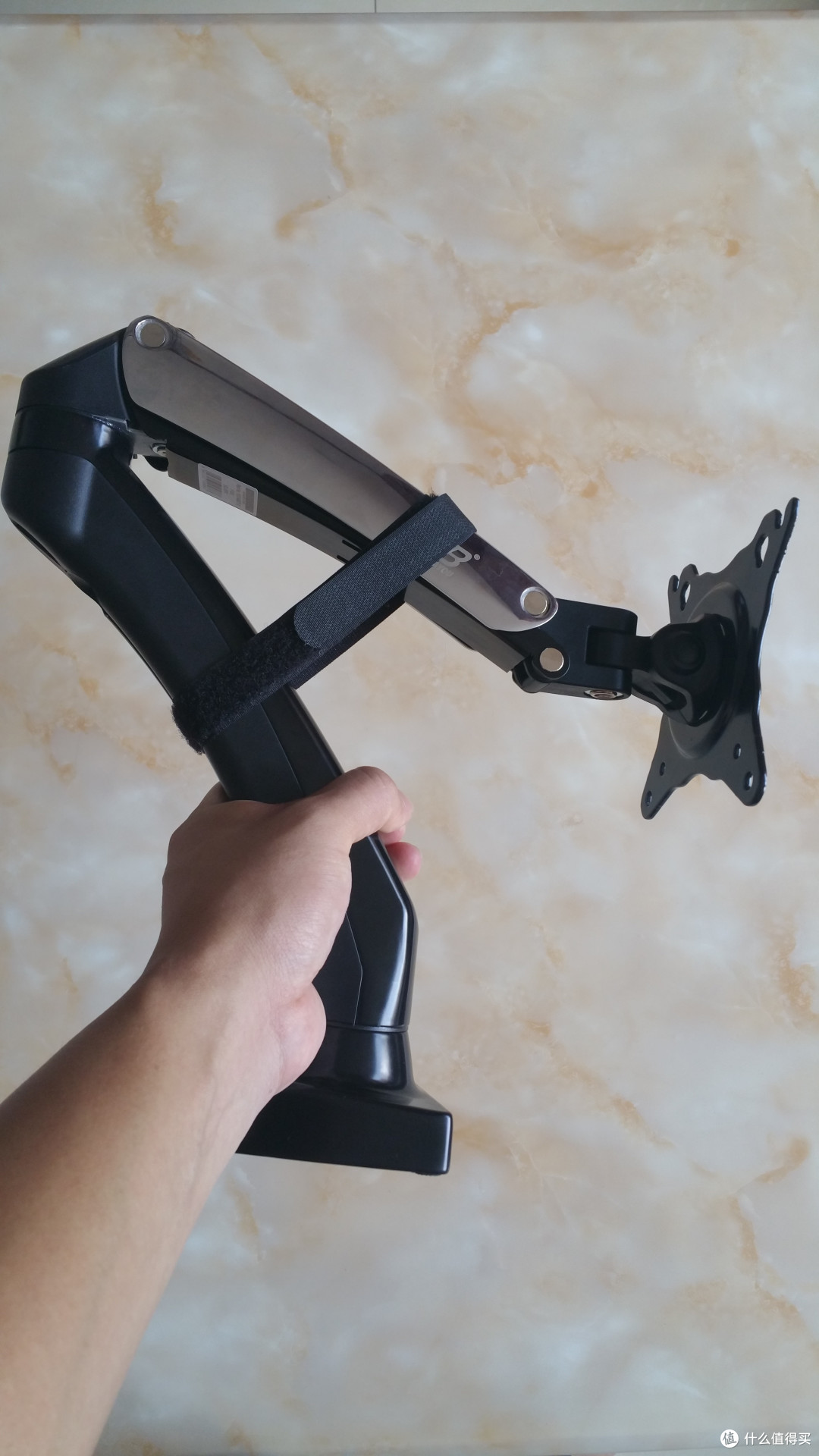 快让你的显示器飞起来——新款NB F100 显示器支架 开箱_其他电脑配件_什么值得买