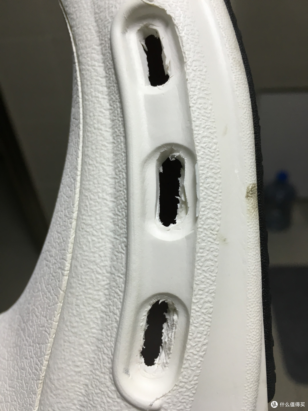 #本站首晒# 颜值赛高 — Crocs 卡洛驰 Men's 15010 Bistro Pro Clog 白色款男士拖鞋_男式拖鞋_什么值得买