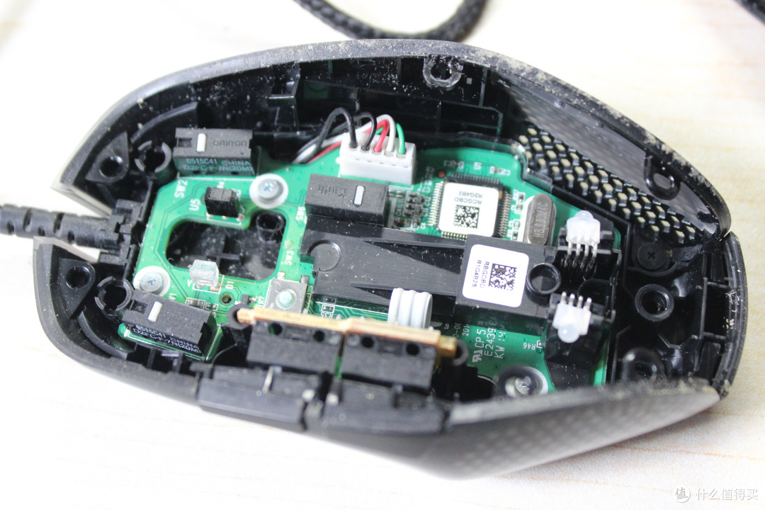 拯救双击的G303——Logitech 罗技 G303 RGB 游戏鼠标 拆解修理_鼠标_什么值得买