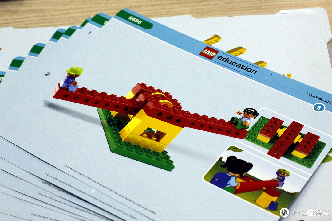 #原创新人#一次比较少见的体验——LEGO 乐高 9656 教育系列 简单机械 入手分享_拼插积木_什么值得买