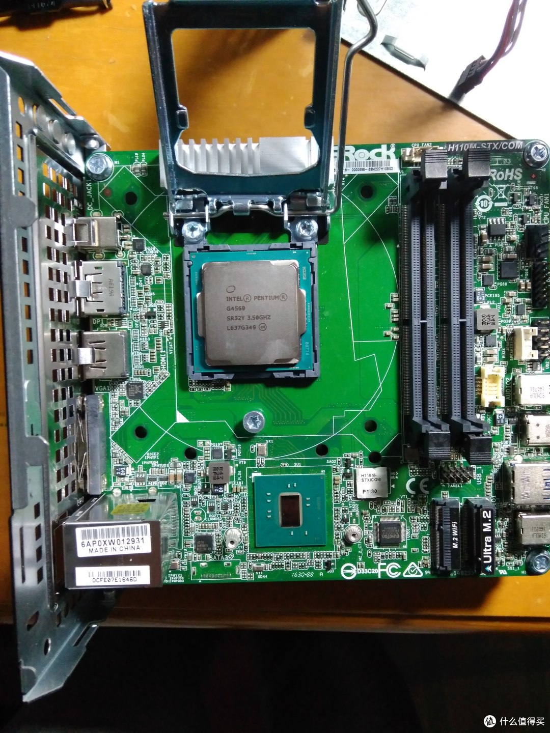 #本站首晒#第七代Kaby Lake架构 intel 英特尔 Pentium 奔腾 G4560 CPU 开箱，顺便简单对比intel nuc5PPYH_CPU_什么值得买