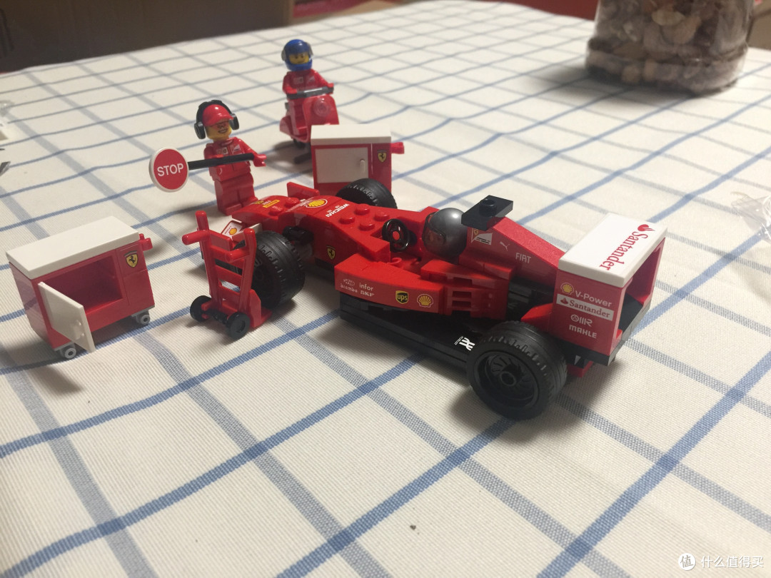 一眼就喜欢上的 LEGO 乐高 75913 F14 T & Scuderia 法拉利重卡_拼插积木_什么值得买