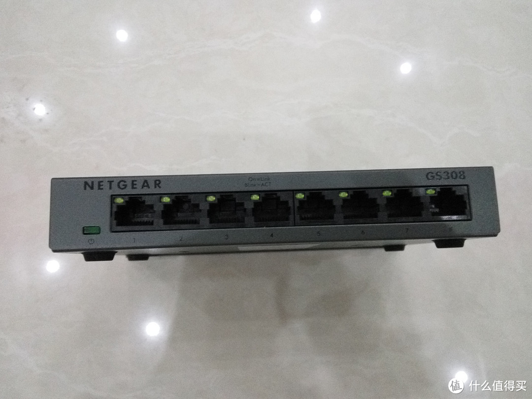 美亚直邮网件GS308八口千兆交换机开箱晒单_交换机_什么值得买