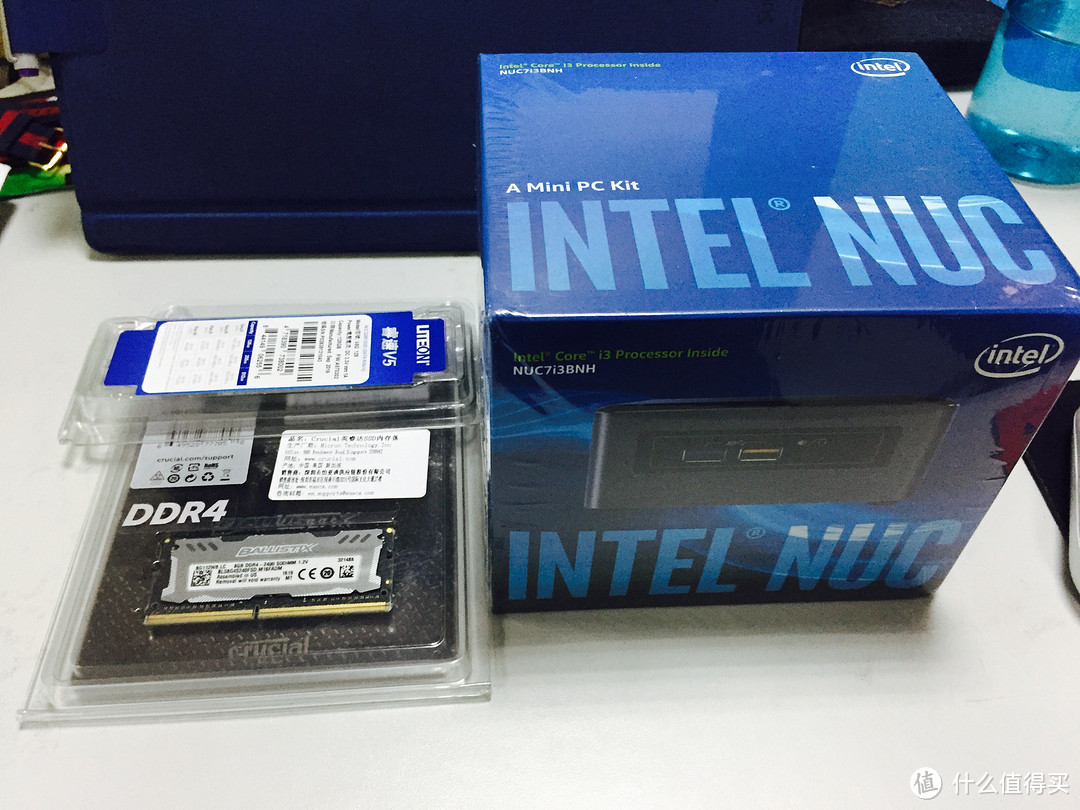 Intel NUC7I3BNH 第七代NUC，开箱使用及简评_固态硬盘_什么值得买