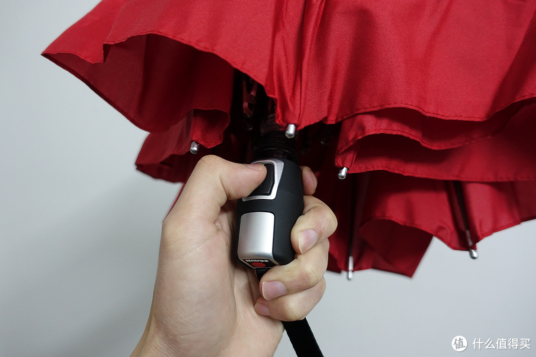 克尼普斯 Knirps T2 全自动折叠晴雨伞 折叠伞始祖品牌是什么_什么值得买