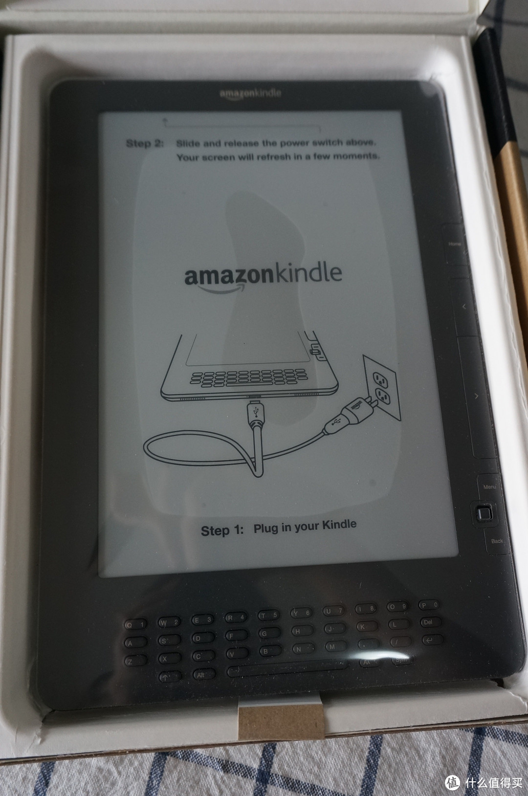 高古 Amazon 亚马逊 Kindle DXG 电纸书 开箱_电子书阅读器_什么值得买